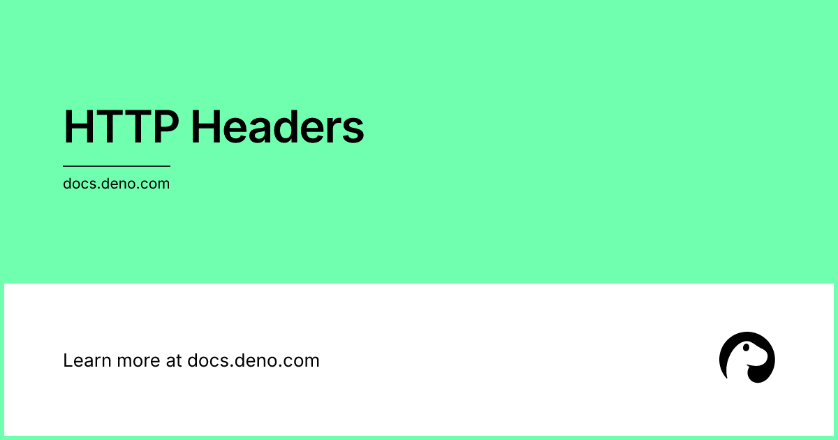 HTTP Headers