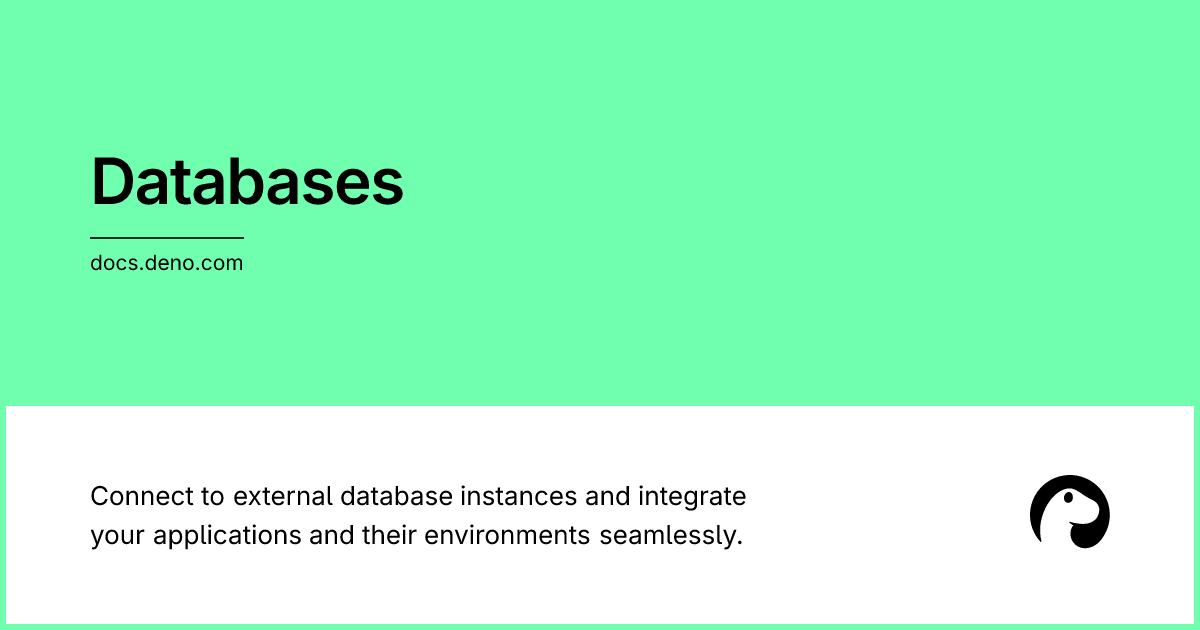 Databases