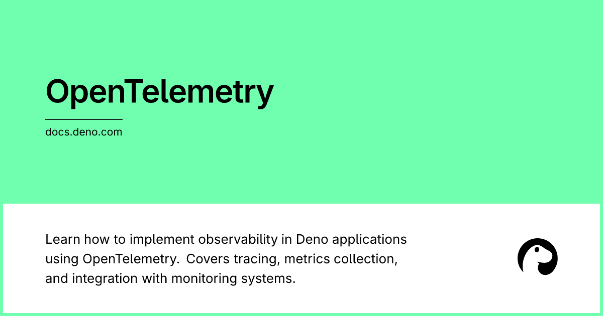 OpenTelemetry