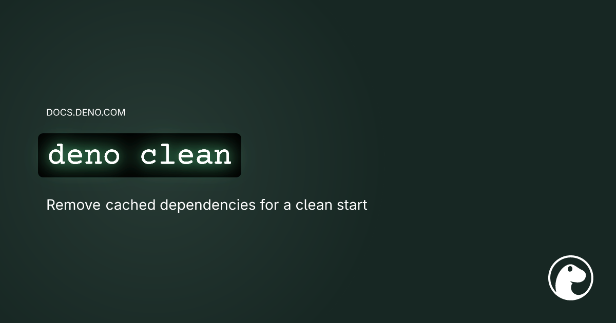 deno clean