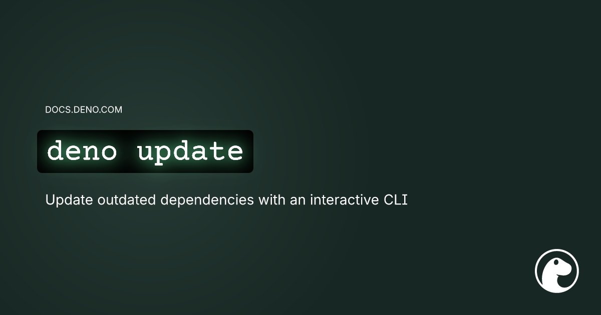 deno update